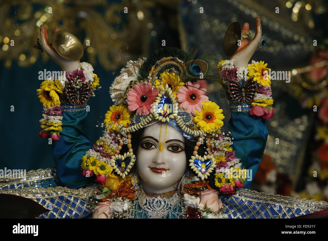 Gaura Purnima celebration Stock Photo - Alamy
