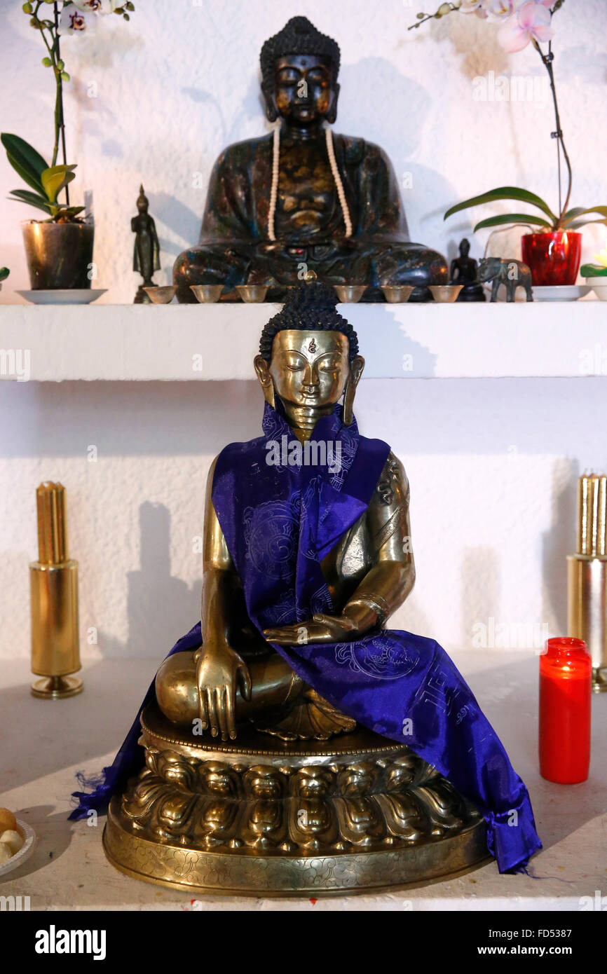 Buddhist temple vincennes paris france hi-res stock photography and ...