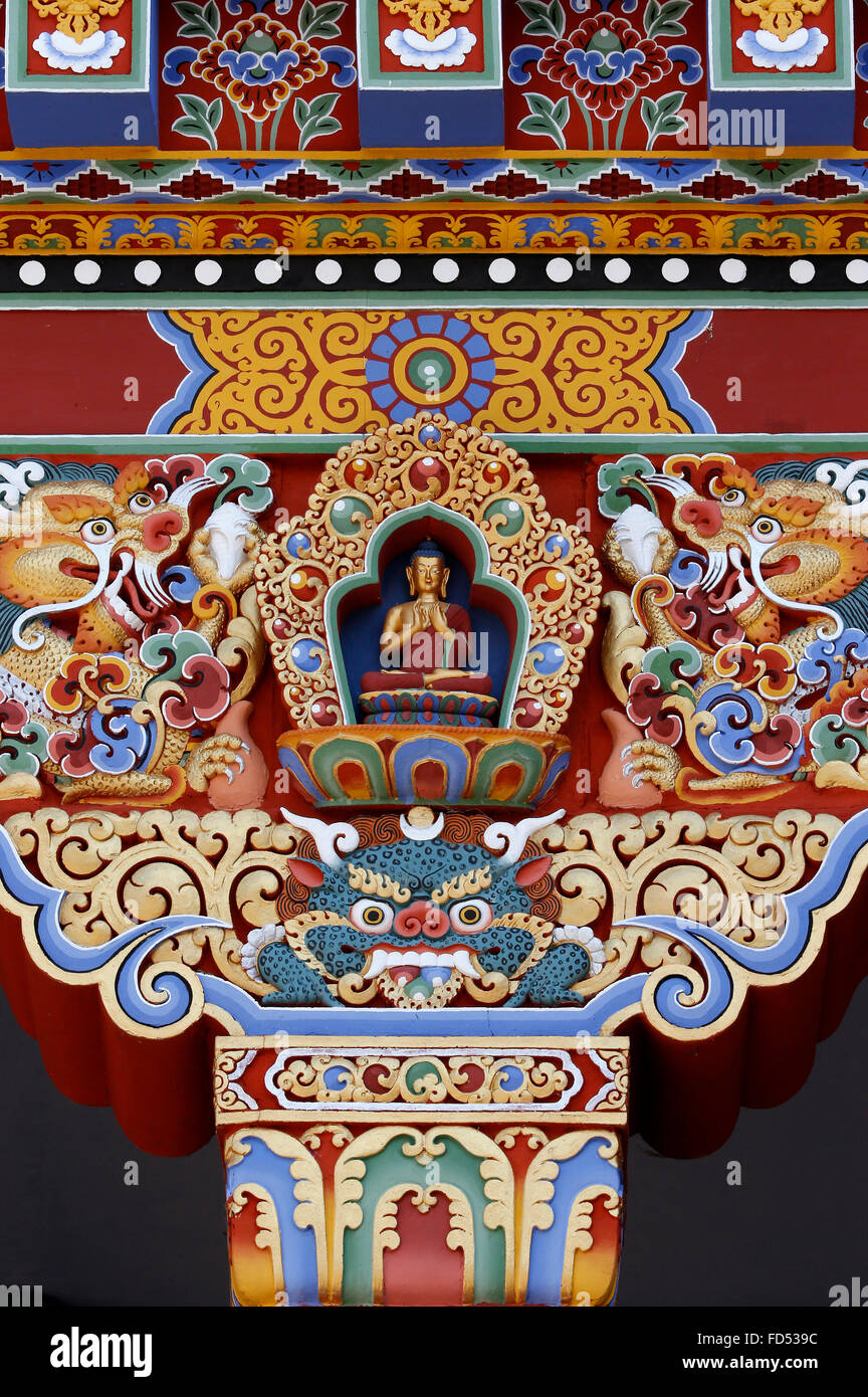 Temple of the Thousand Buddhas. Dashang Kagyu Ling congregation. Buddha ...