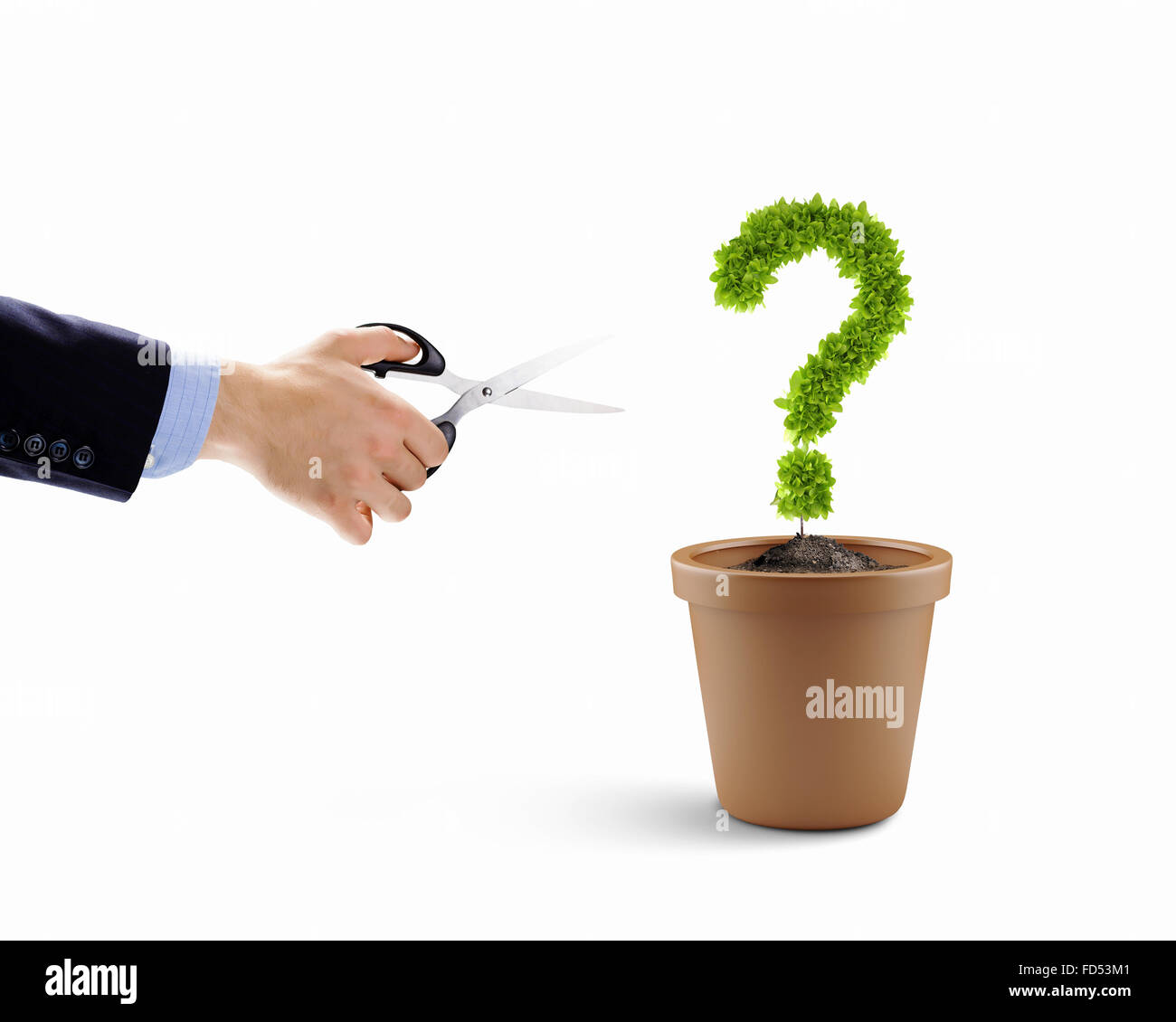 Natural grass question mark hi-res stock photography and images - Alamy