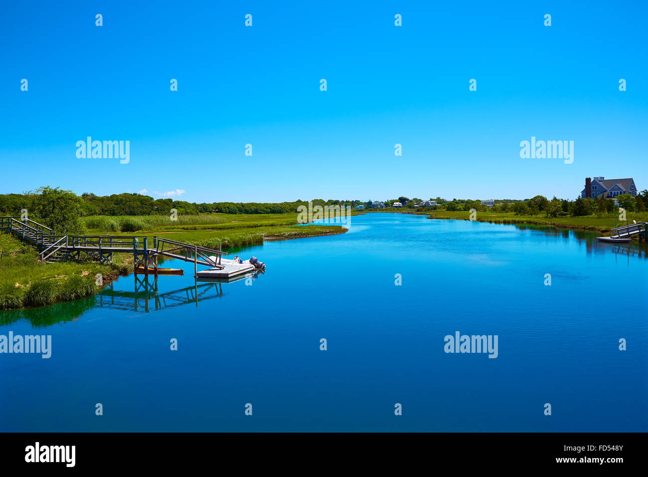 Cape Cod Bumps river near Craigville Beach Massachusetts USA Stock ...