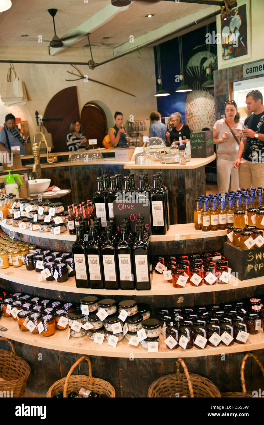 Shop / Deli Interior at Fairview Wine Estate in Paarl - Cape - South ...