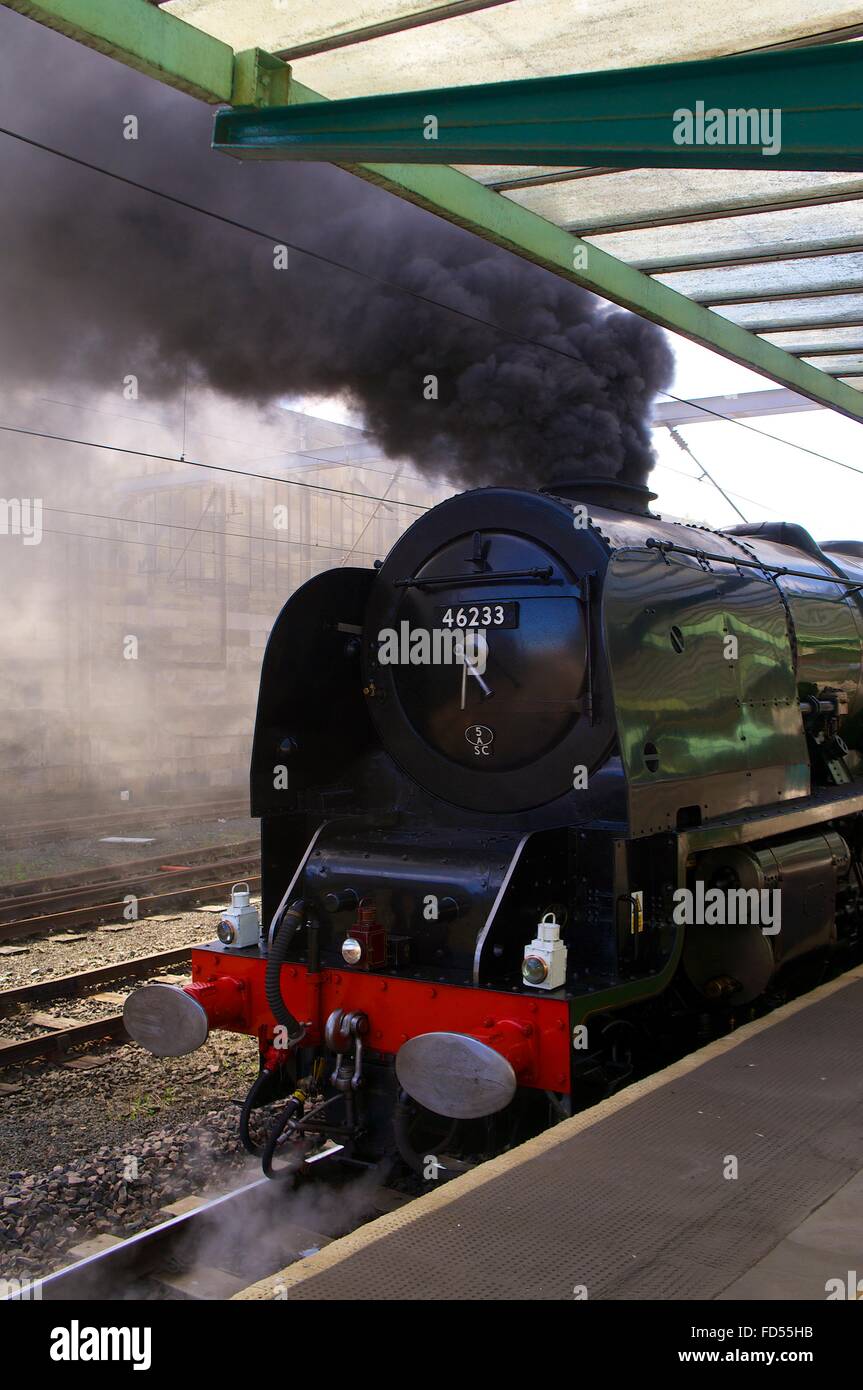 LMS Princess Coronation Class 46233 Duchess of Sutherland at Carlisle ...