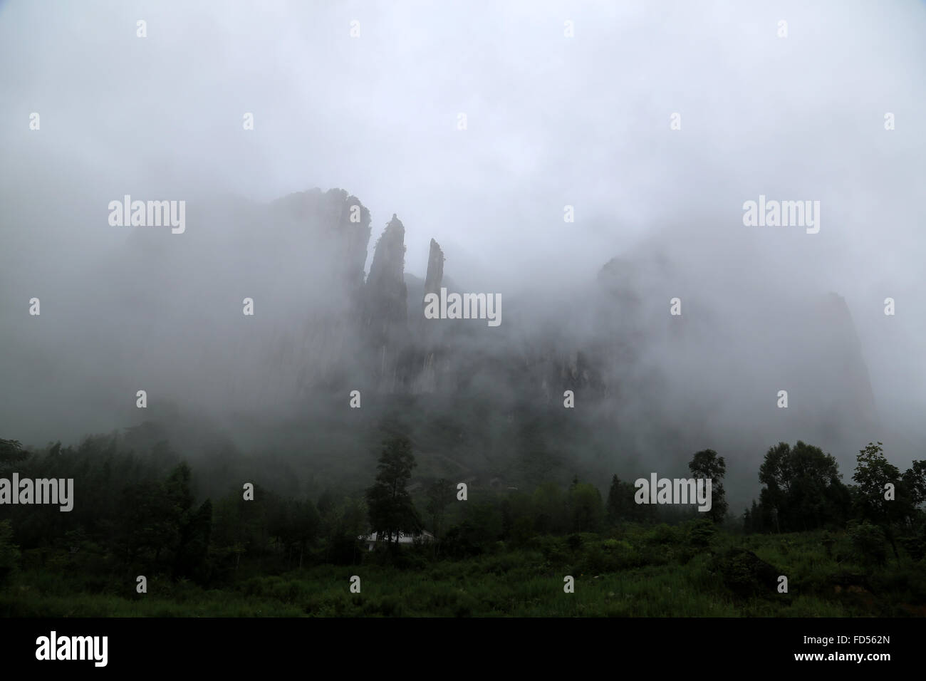Enshi Grand Canyon Enshi City Hubei Province China Stock Photo - Alamy