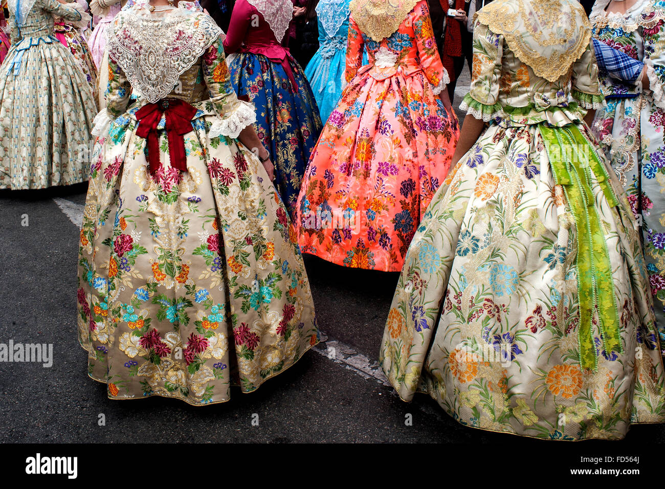 Valencia spain fallas falleras hi-res stock photography and images - Alamy