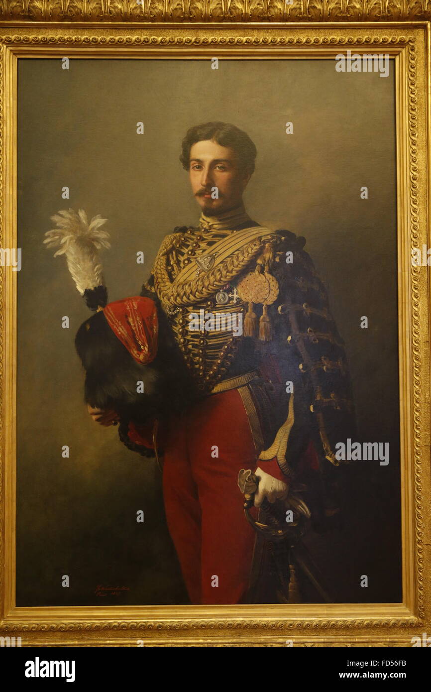 Jacquemart-Andre museum. Portrait of Edouard Andre wearing his imperial ...