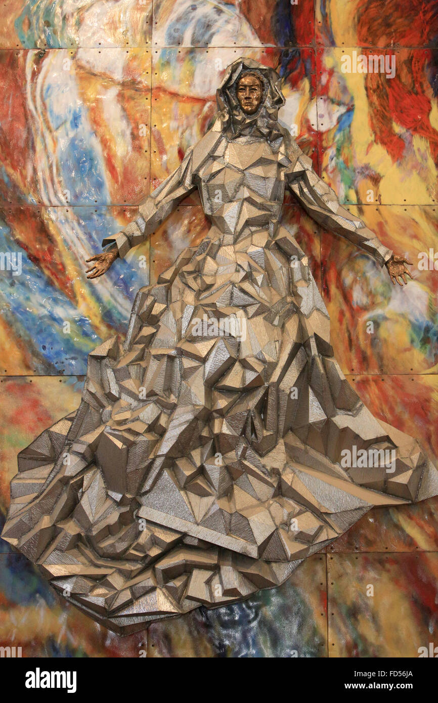 Virgin and child. The Immaculate Conception. "The woman clothed with ...