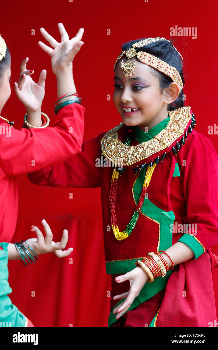 Grande Pagode de Vincennes. Festival of the Nepal. Nepalese traditional ...