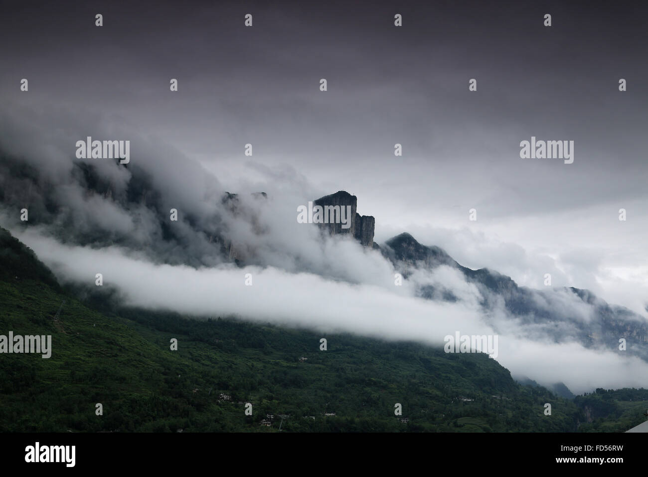 Enshi Grand Canyon Enshi City Hubei Province China Stock Photo - Alamy