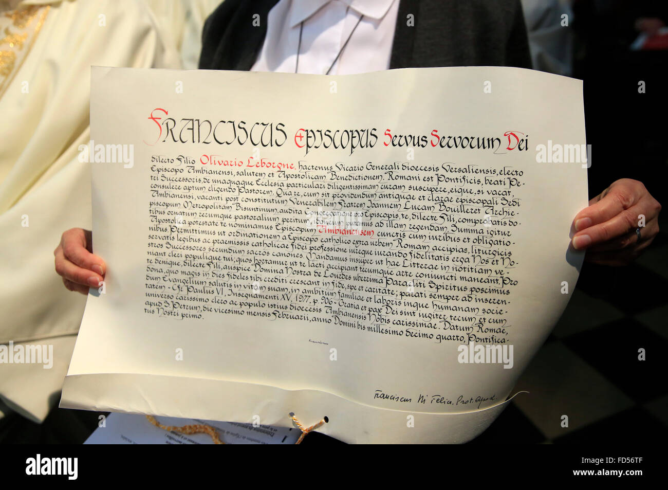 Papal bull hi-res stock photography and images - Alamy