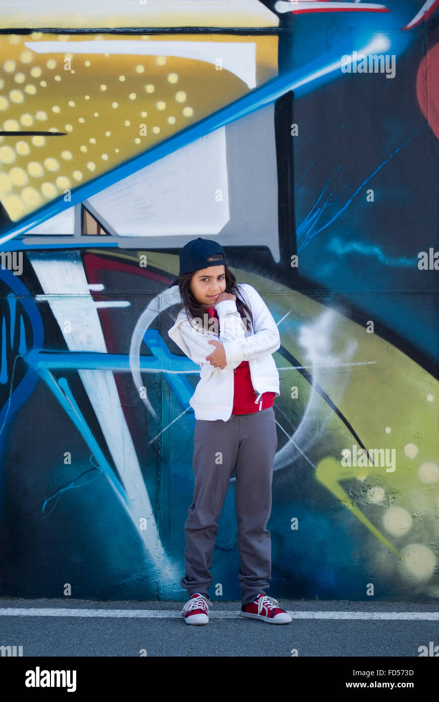 Dancer graffiti hi-res stock photography and images - Alamy