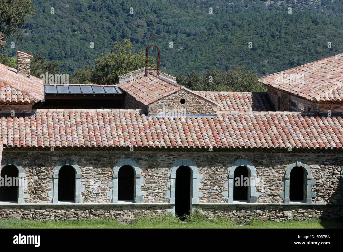 Monastery of la Verne. (former Carthusian monastery from the 12th to ...