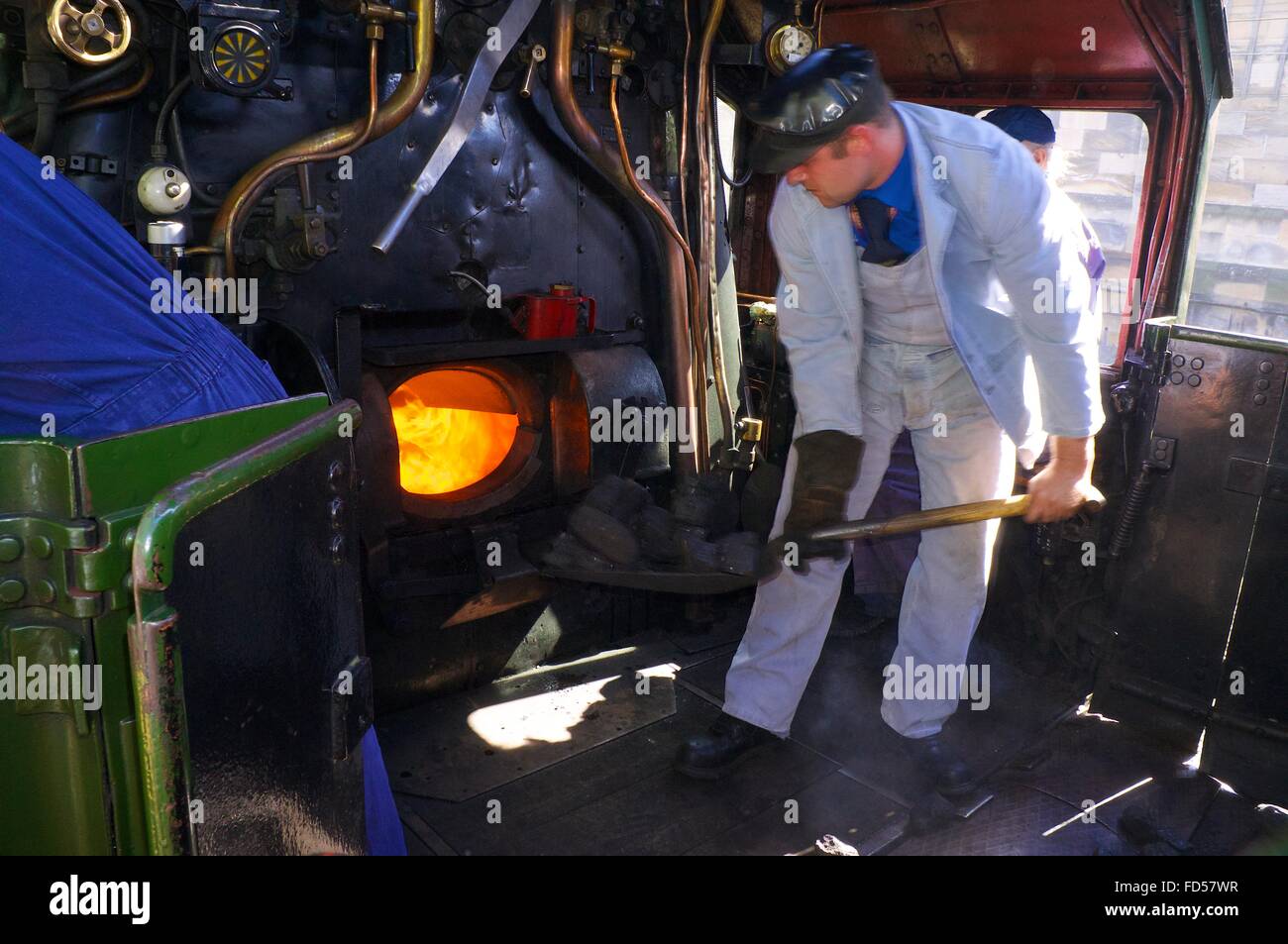 Steam engine fire box hi-res stock photography and images - Alamy