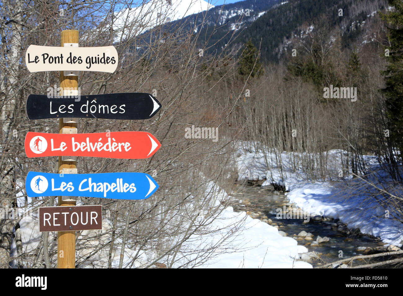 Post. The Pont des Guides. Domes. The Belvedere. Chapels. Back Stock ...