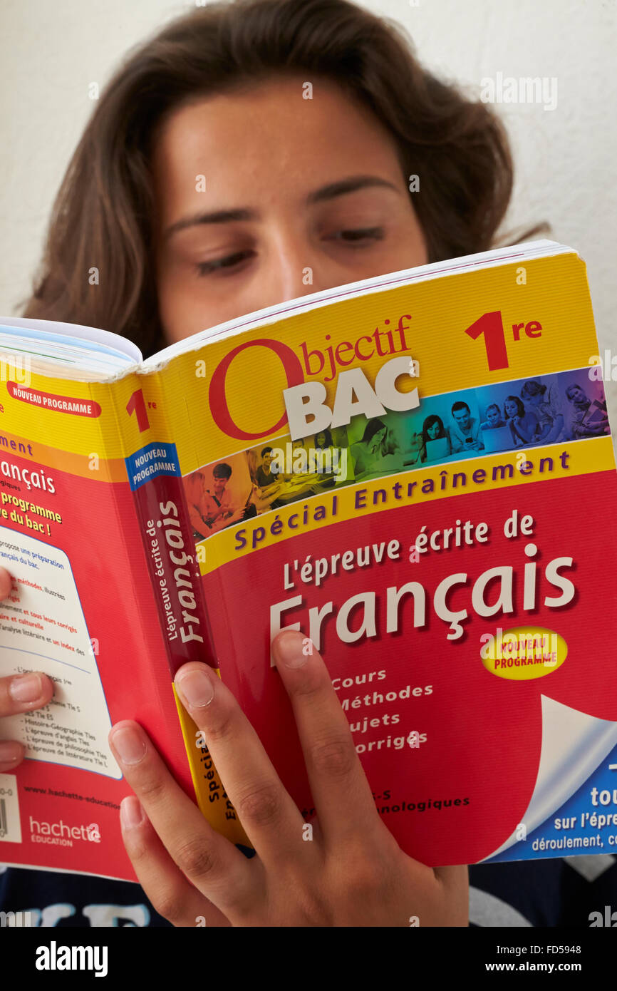 French schoolgirl hi-res stock photography and images - Alamy