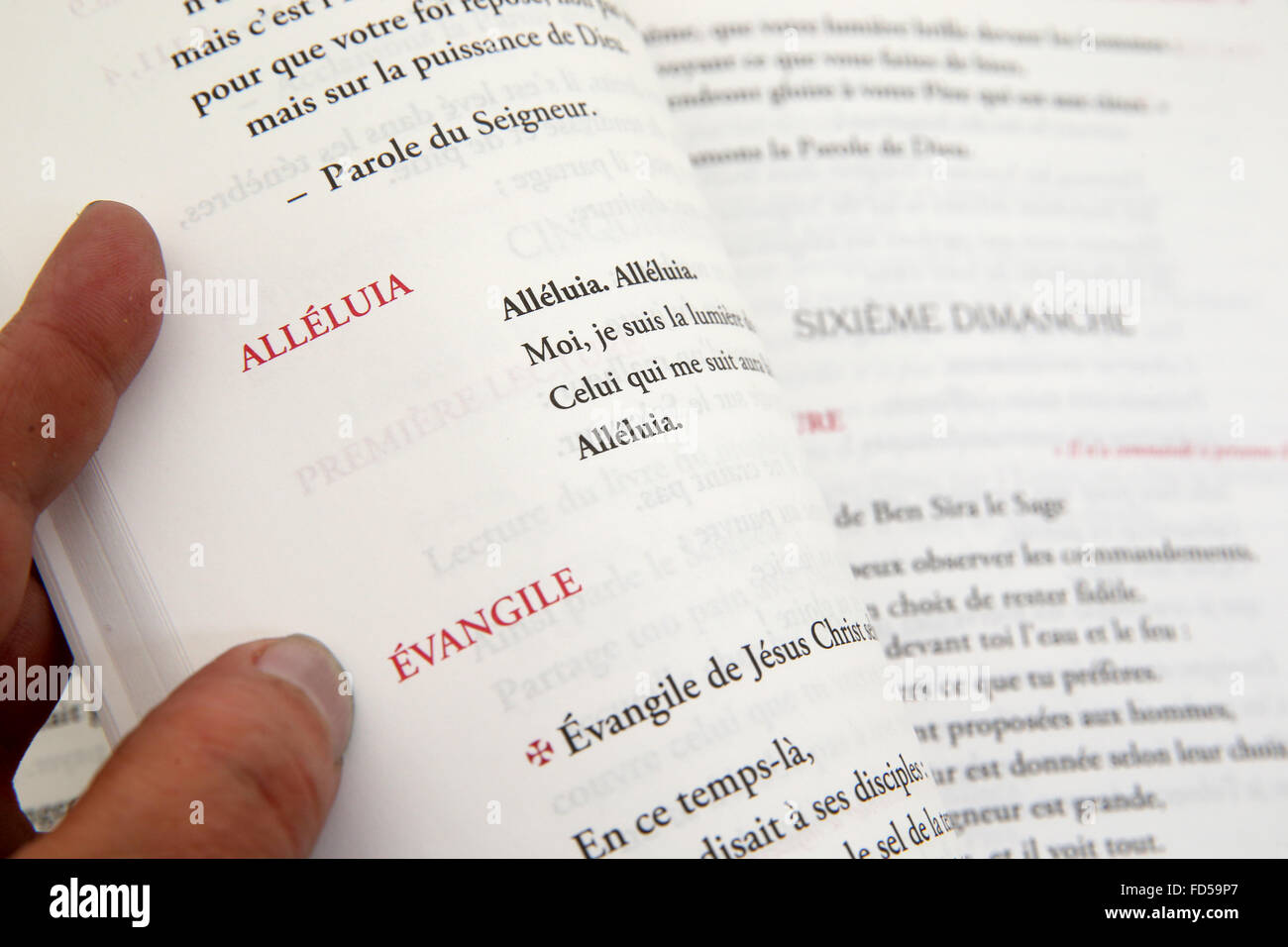 Visitation monastery. Missal Stock Photo - Alamy