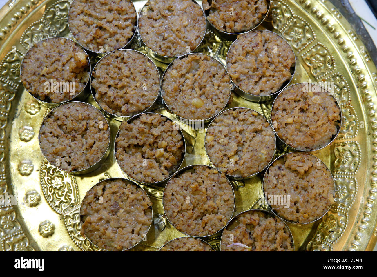 Ganesh festival. Food offerings Stock Photo - Alamy