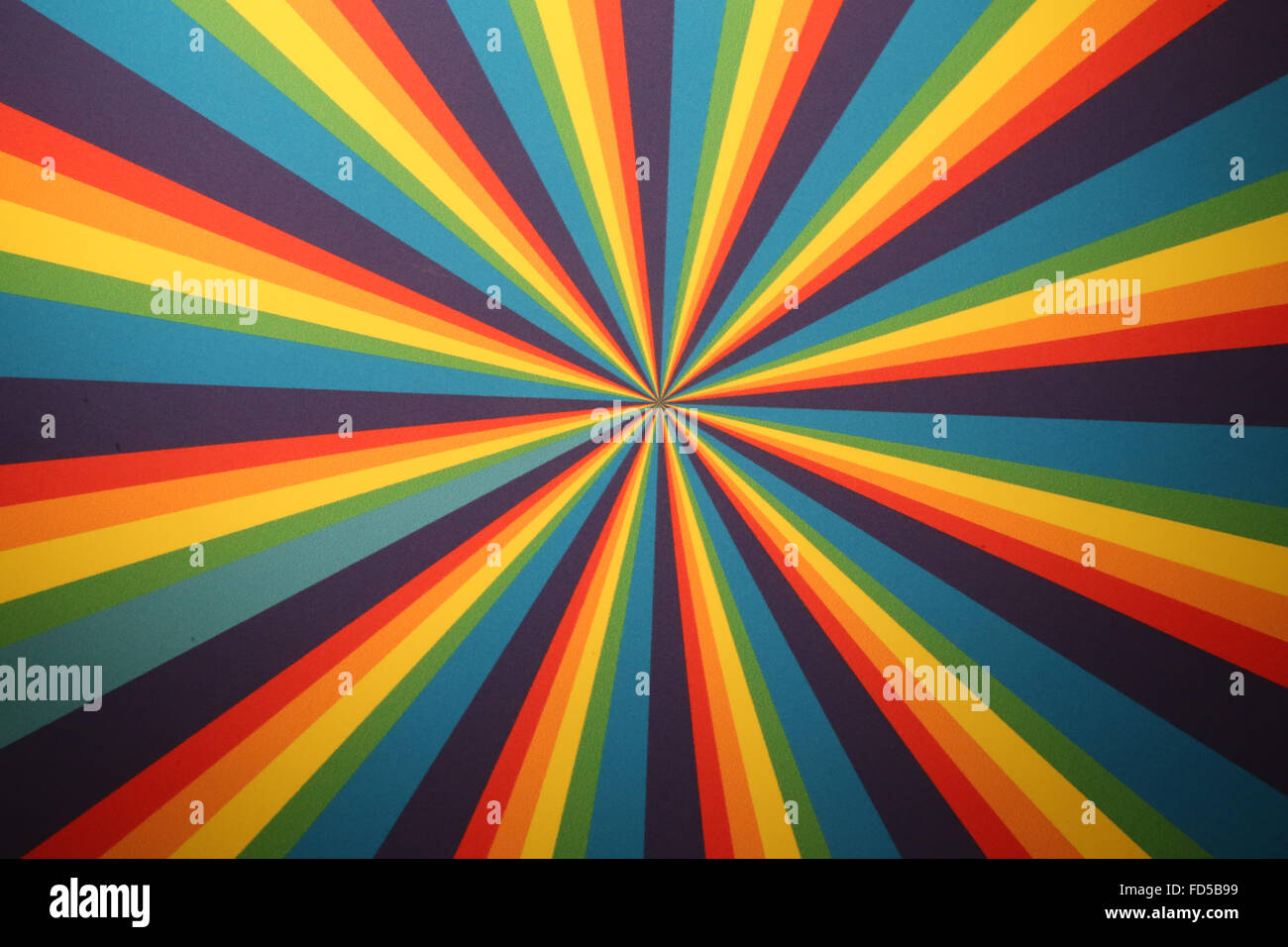 Palais de la Decouverte. Newton's disk : white or coloured Stock Photo ...