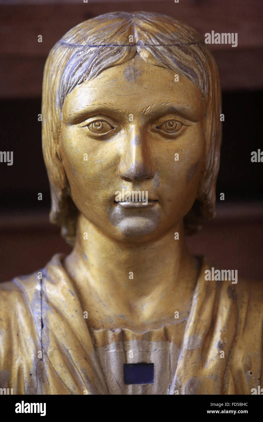 Pantaleon statue hi-res stock photography and images - Alamy