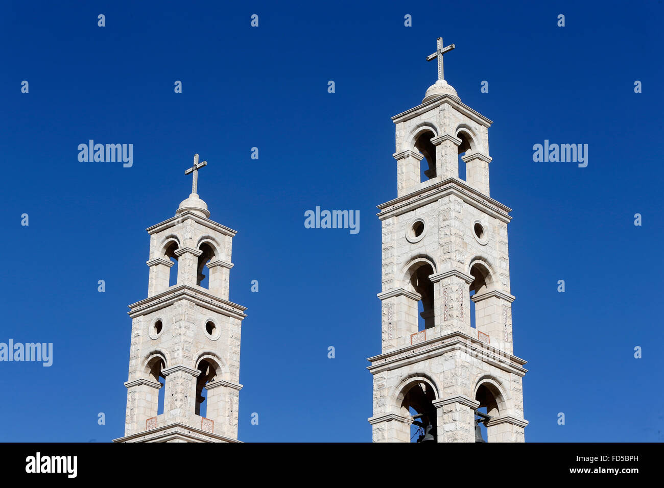 Jacob's well orthodox church in Nablus Stock Photo - Alamy