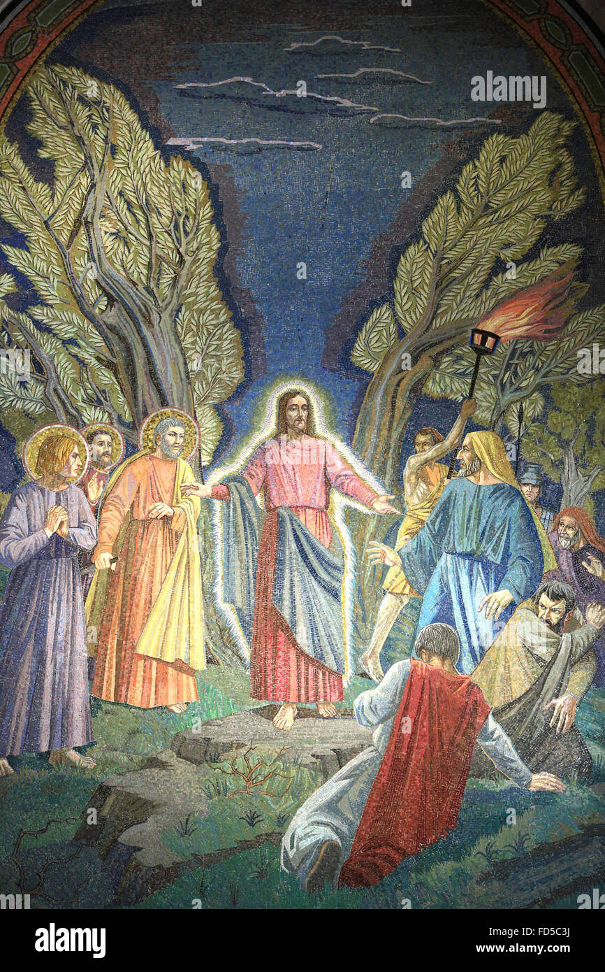 Jesus arrested hi-res stock photography and images - Alamy