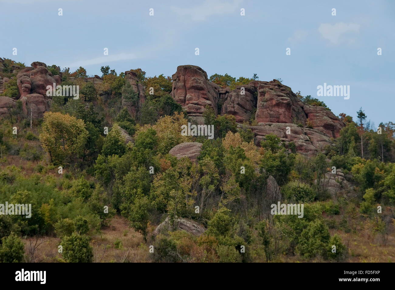 Rocks group formation in belogradchik rocks, Bulgaria Stock Photo - Alamy