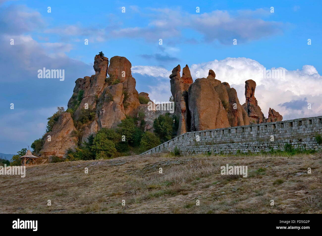 Belogradchik rocks Fortress Landmark Kaleto, Bulgaria, Europe Stock ...