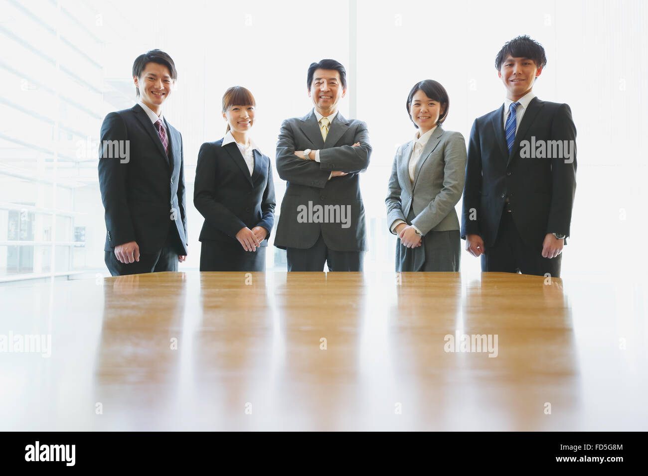 Japanese business people Stock Photo - Alamy