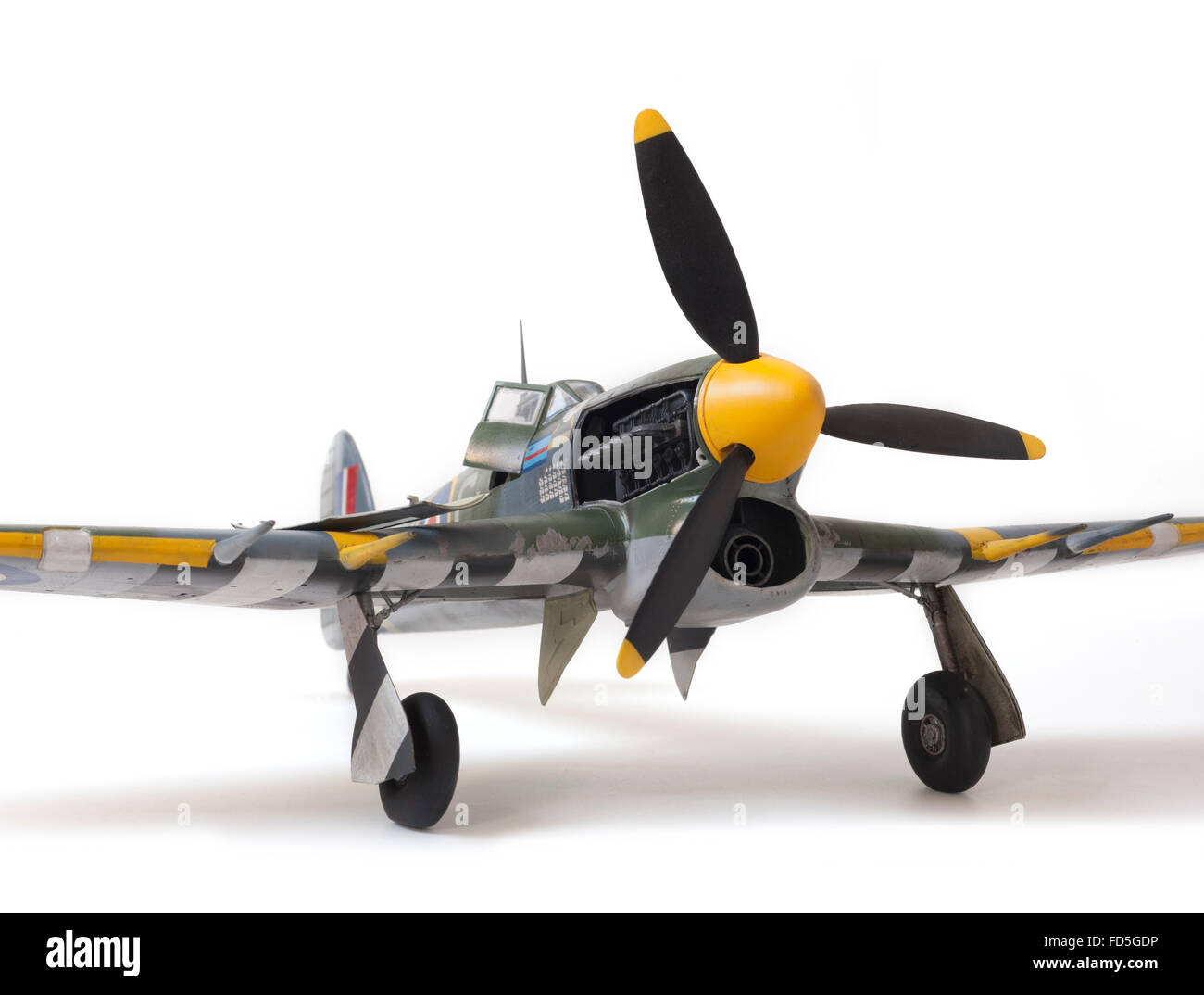 Hawker Typhoon Mk 1B aircraft, WWII, RAF markings. 1:32 fine scale ...