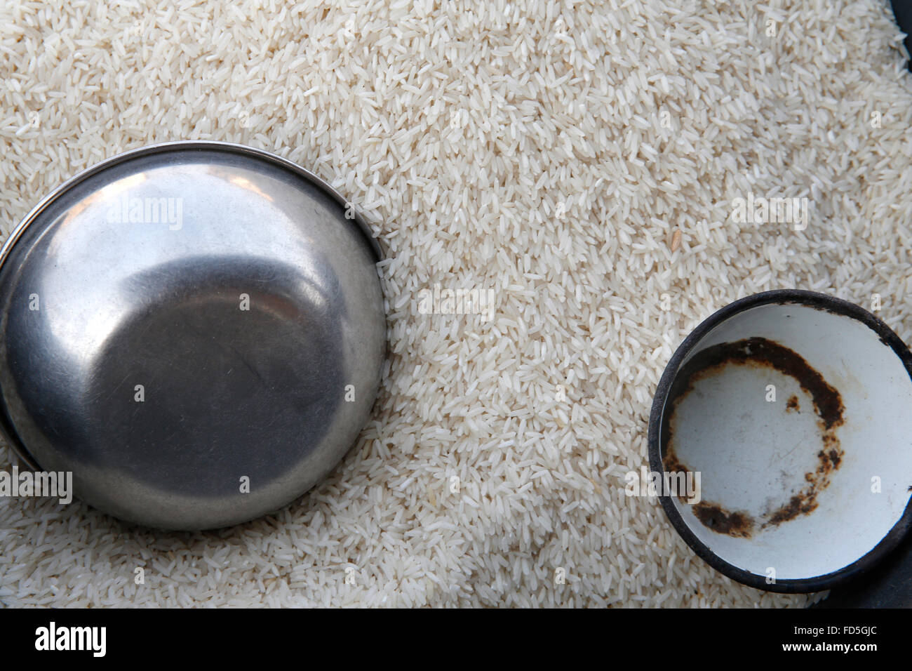 African market. Rice Stock Photo - Alamy