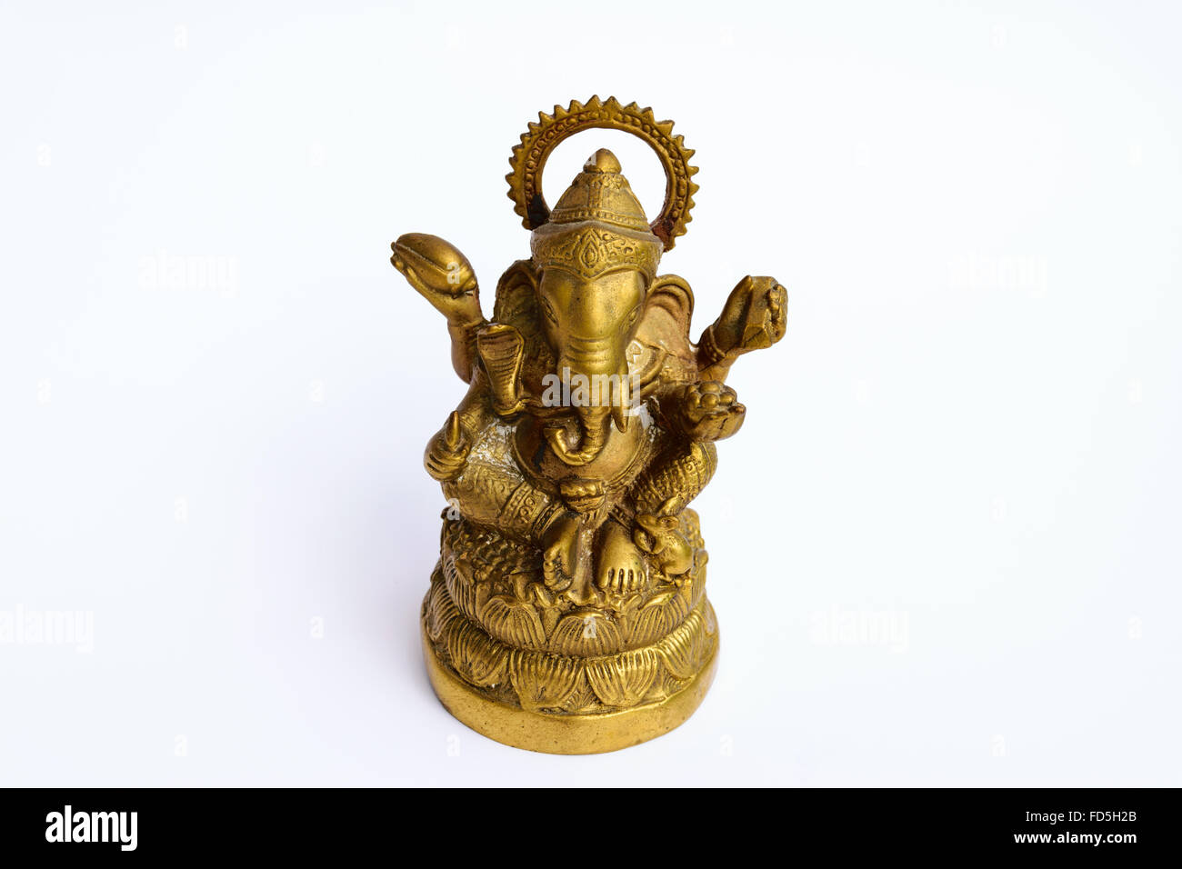 an elephant-headed deity, son of Shiva and Parvati. Worshiped as the ...