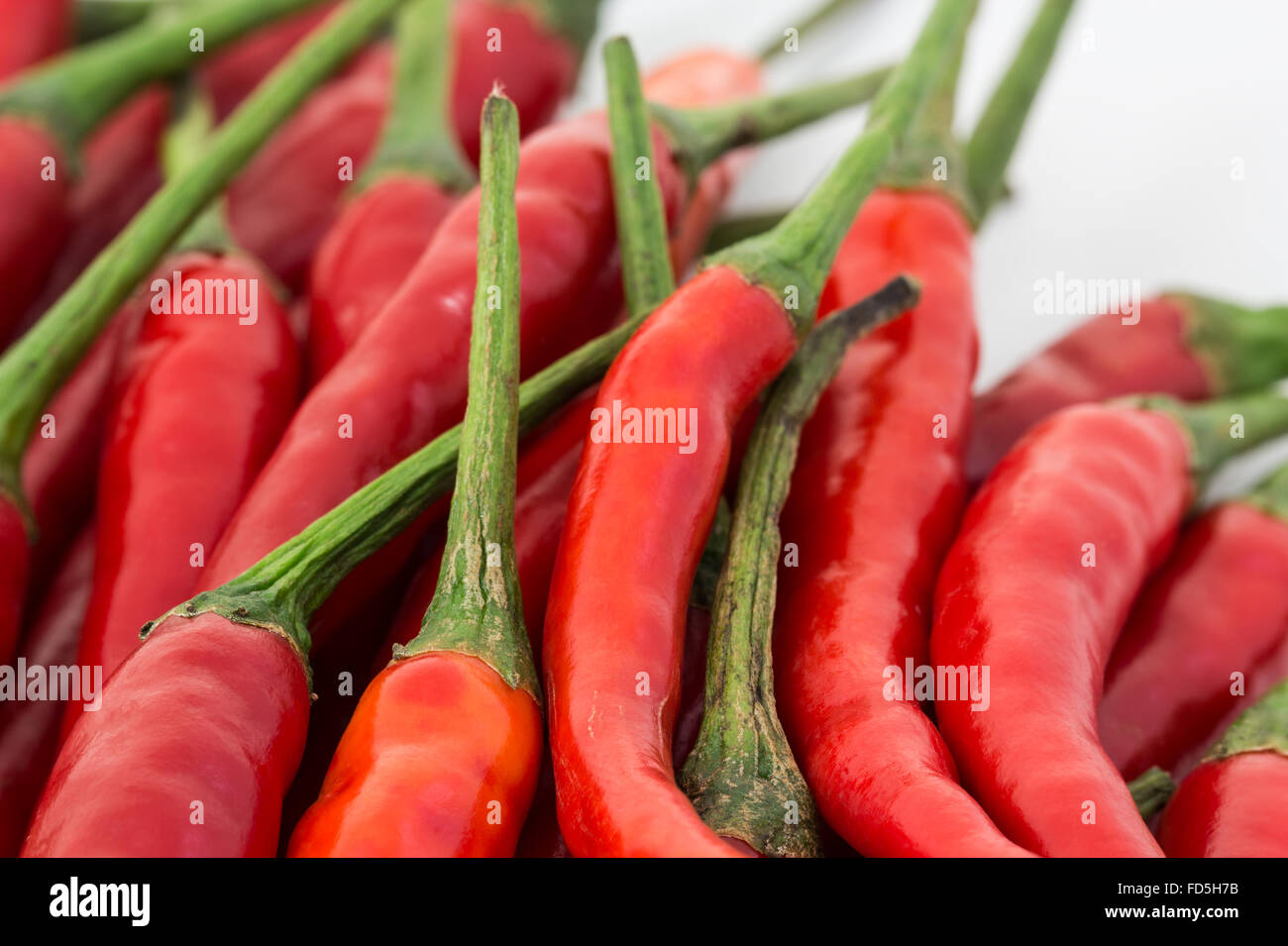 Spicy ingredient, closeup red chili Stock Photo - Alamy