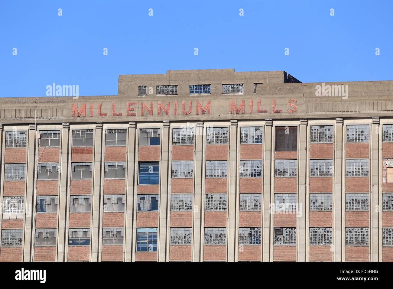 Millennium Mills Royal Victoria Dock Silvertown London flower mill ...