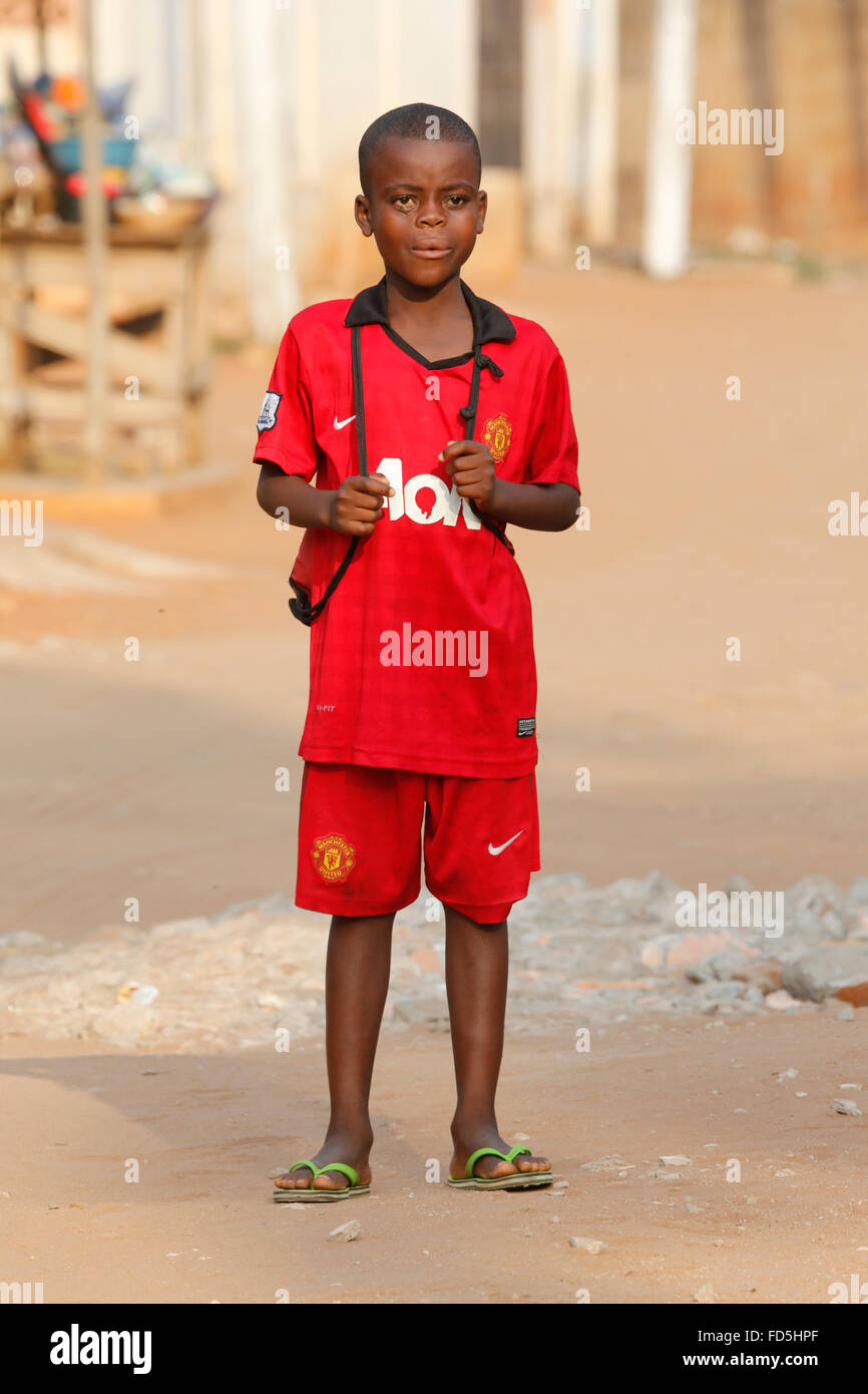 Portrait of an african pupil Stock Photo - Alamy