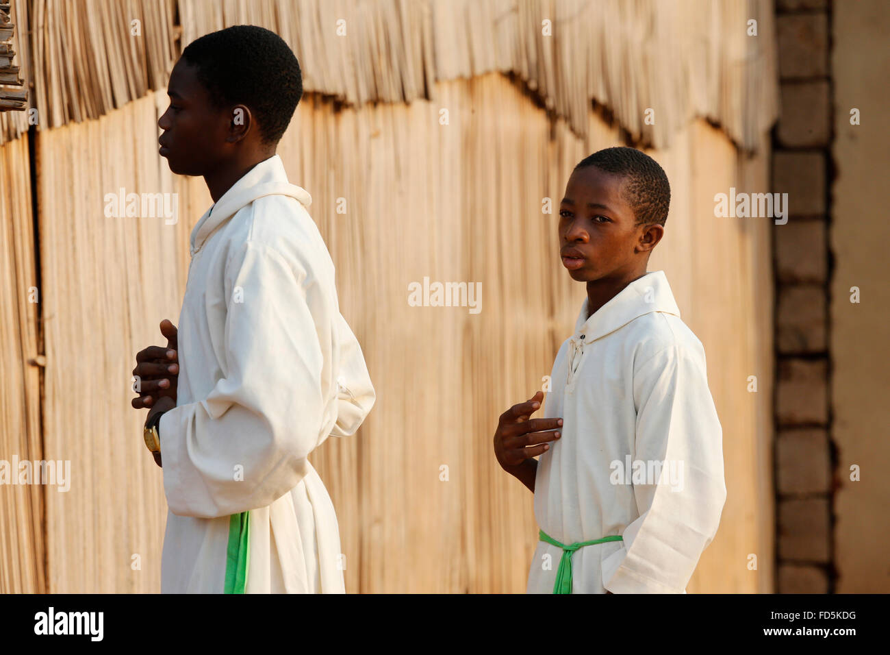 African altar boys Stock Photo - Alamy