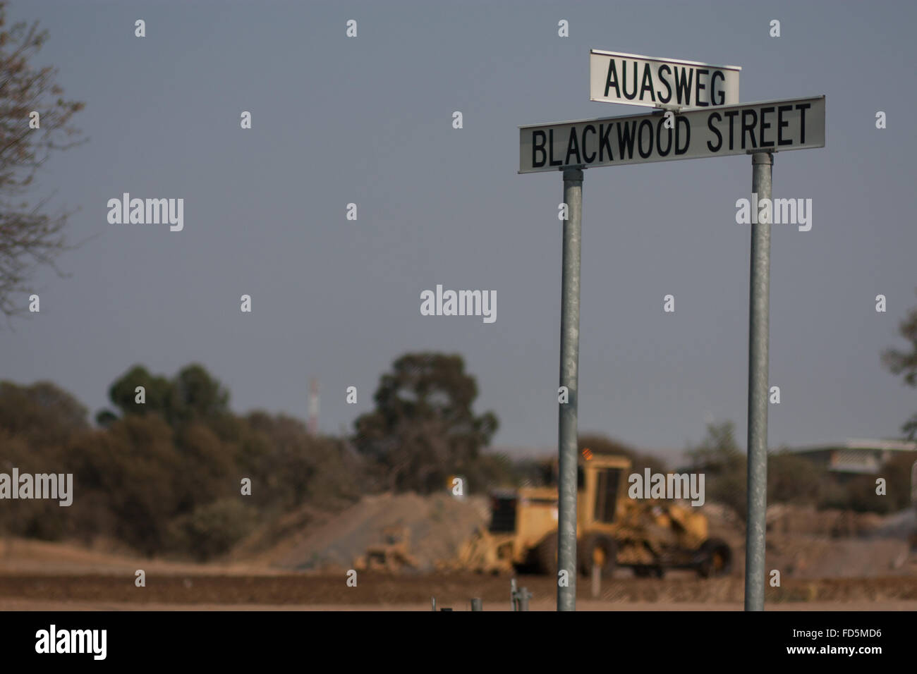 Street Name Sign Stock Photo - Alamy