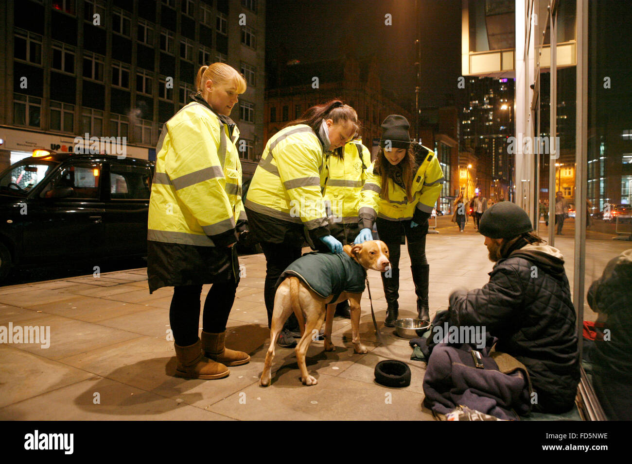 members of the manchester street angels. Manchester Stock Photo - Alamy