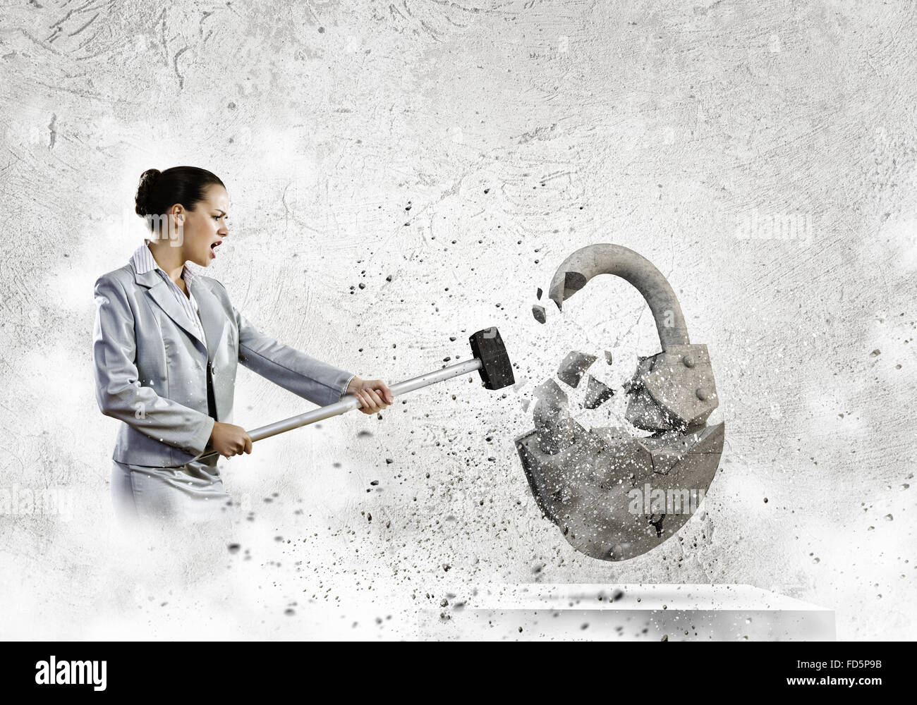 Hammer lock hi-res stock photography and images - Alamy