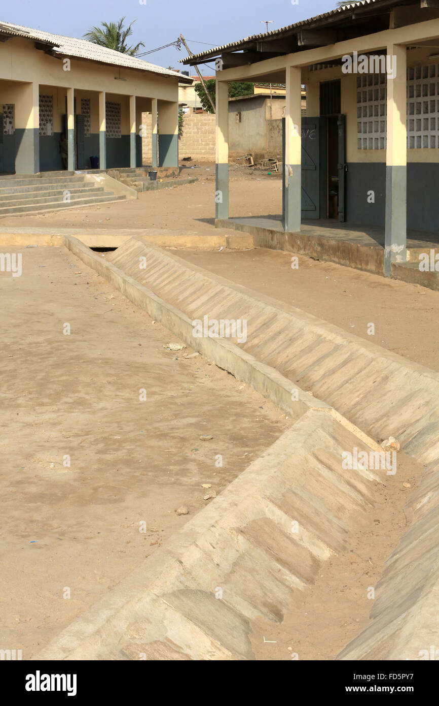 Gutter. Primary School Stock Photo - Alamy