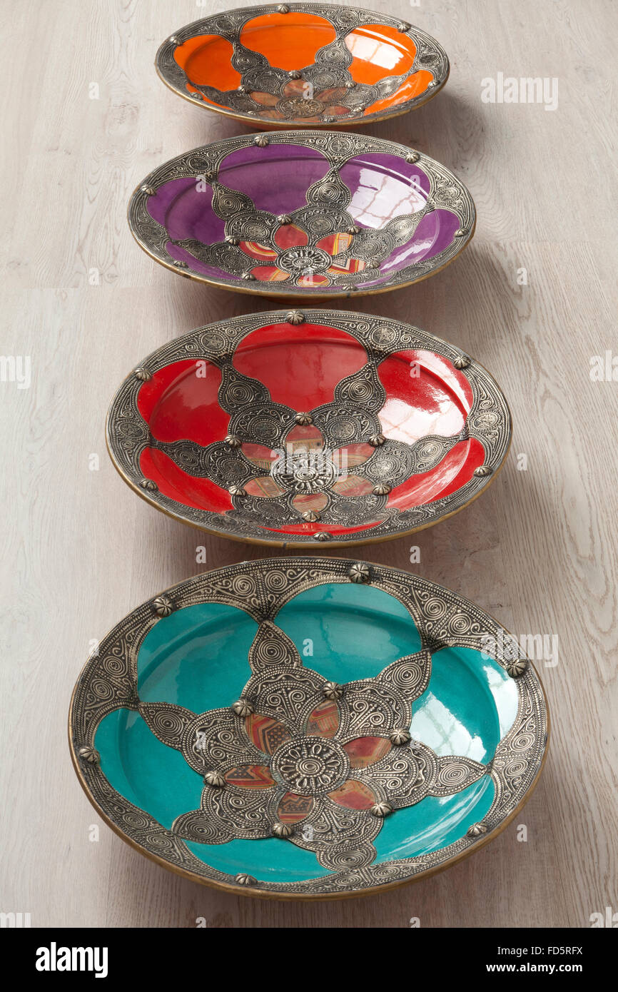 Traditional moroccan bowls hi-res stock photography and images - Alamy