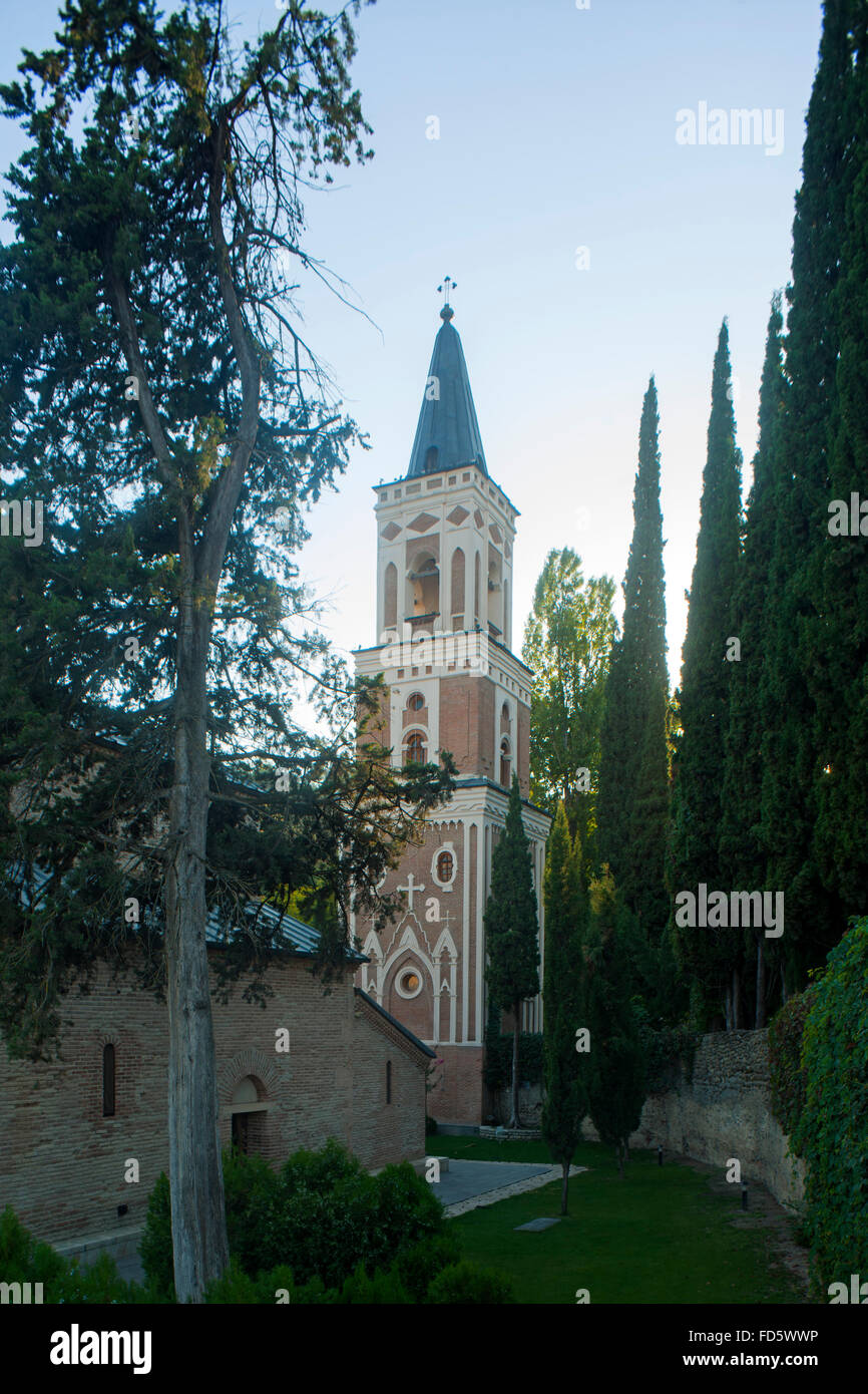 Georgien, Kachetien, Sighnaghi (Signachi, Signagi), Kloster Bodbe Stock ...