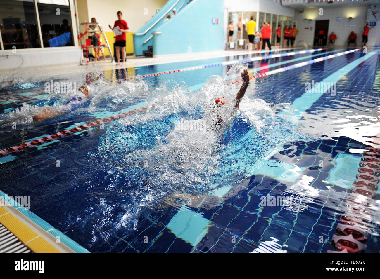 Competitive Swimming Pool High Resolution Stock Photography and Images ...