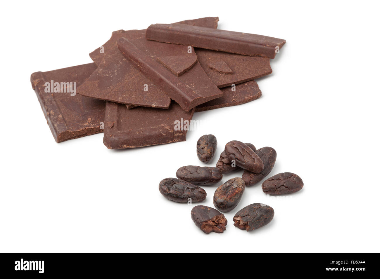 Fair trade cocoa beans Cut Out Stock Images & Pictures - Alamy