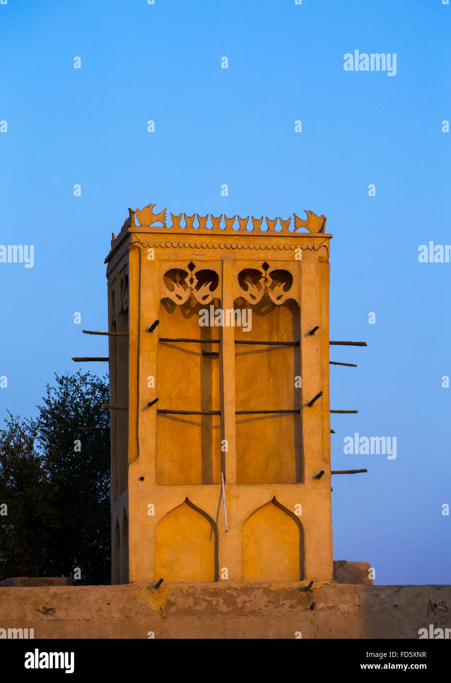 wind tower used as a natural cooling system in iranian traditional ...