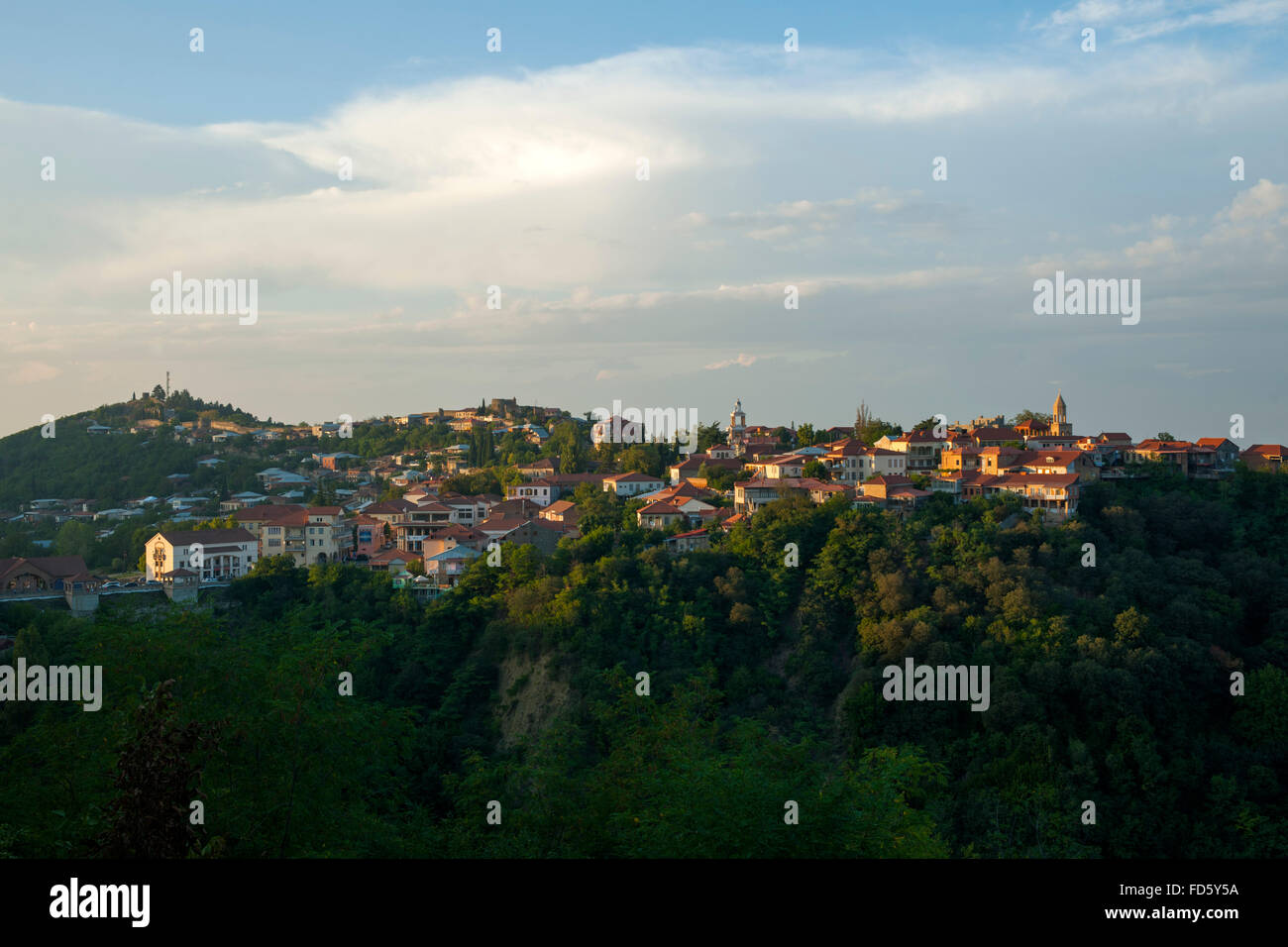 Georgien Kachetien Sighnaghi Signachi Signagi High Resolution Stock ...