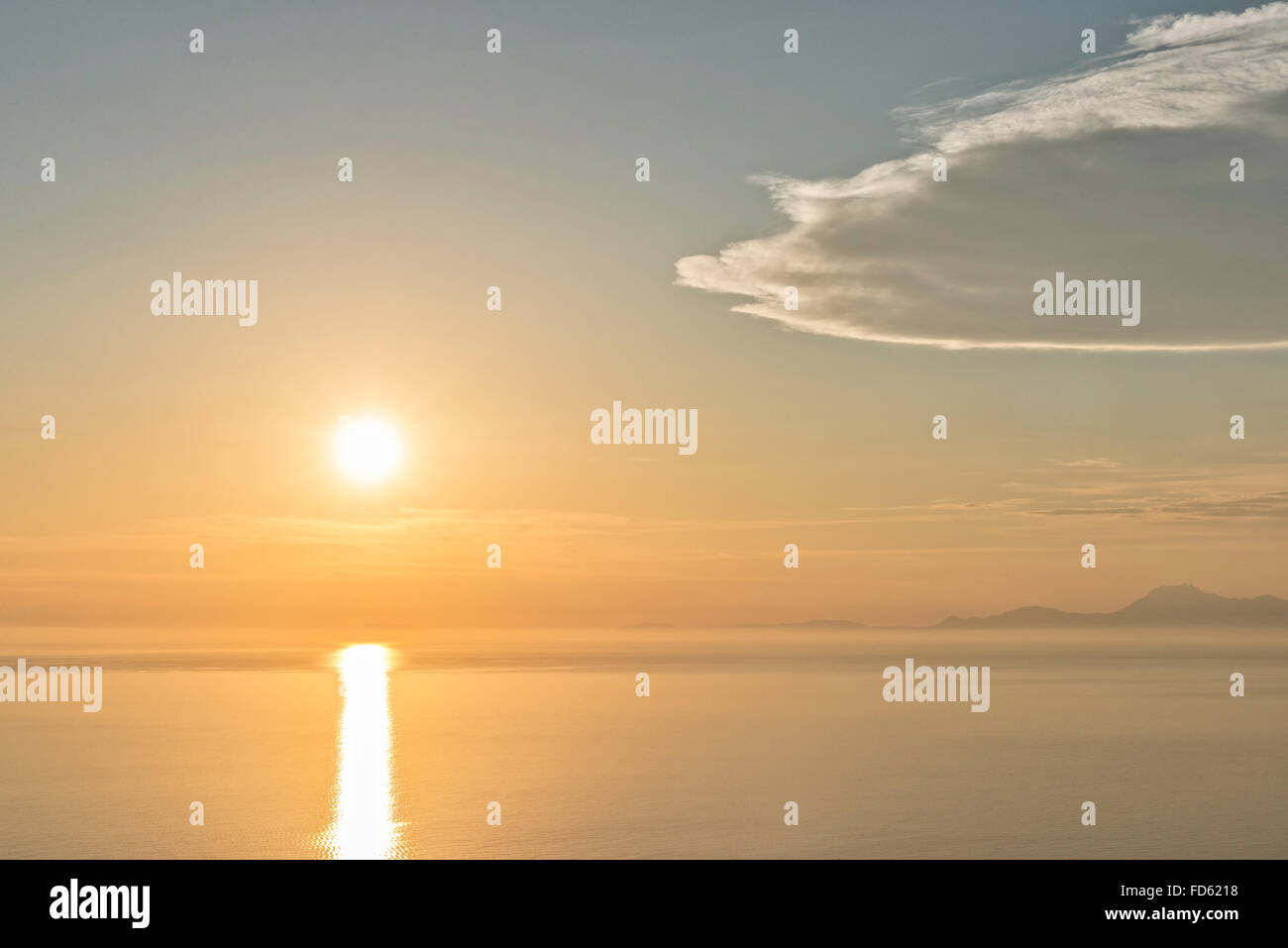 Sunset is the best time of day, a unique atmospheric conditions such as ...