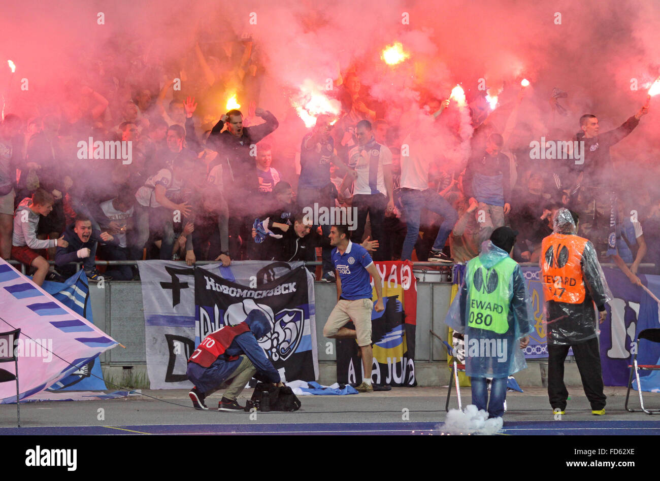 Football ultras italy flares hi-res stock photography and images - Alamy