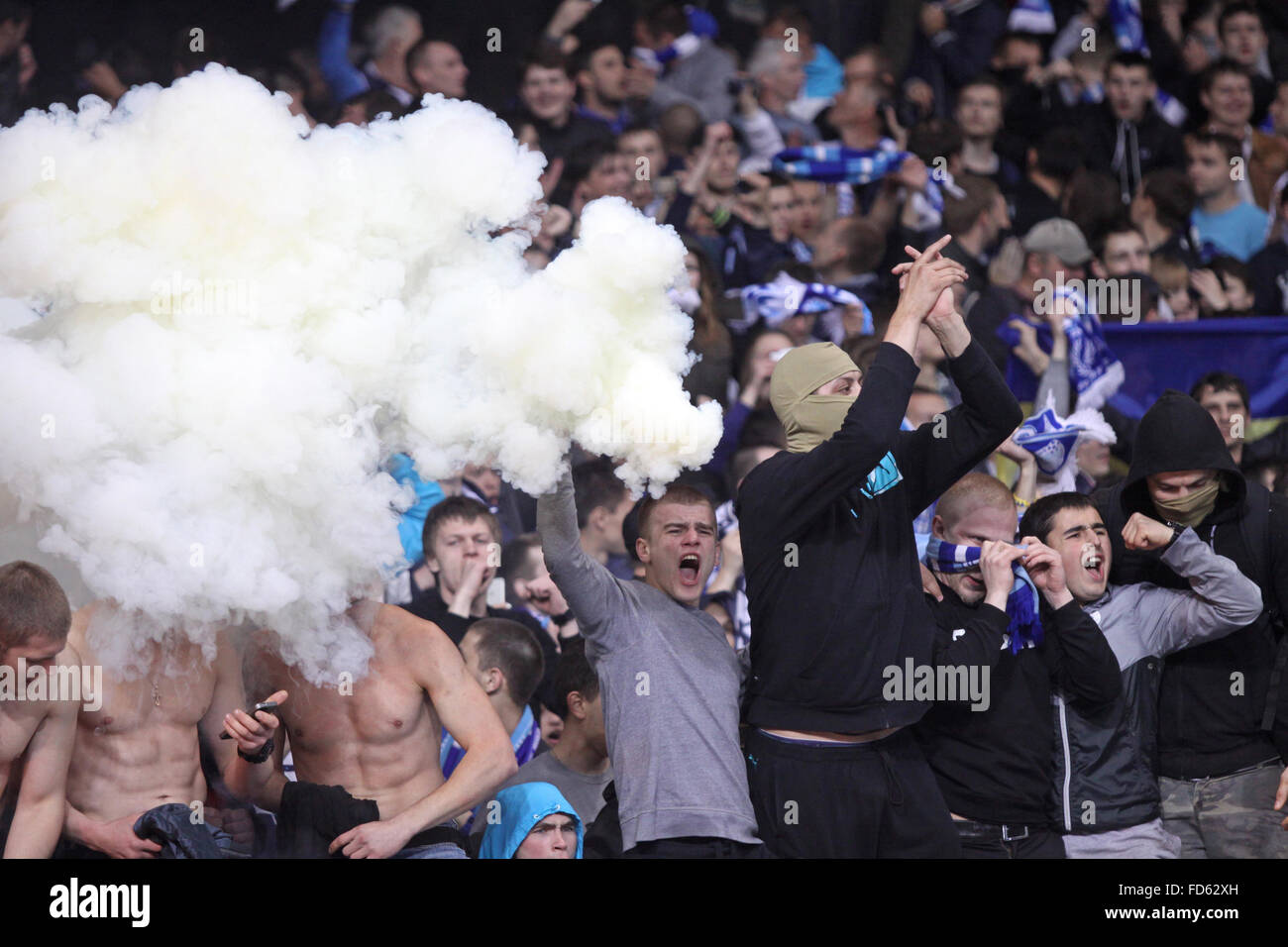 Football ultras italy flares hi-res stock photography and images - Alamy