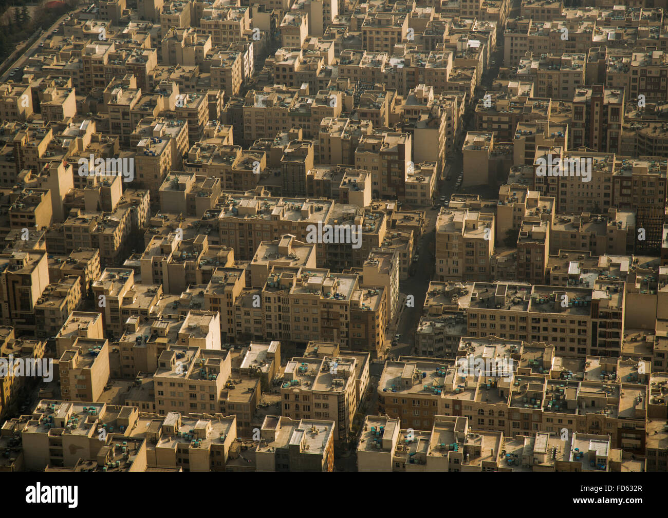 Iran from top of tower hi-res stock photography and images - Alamy