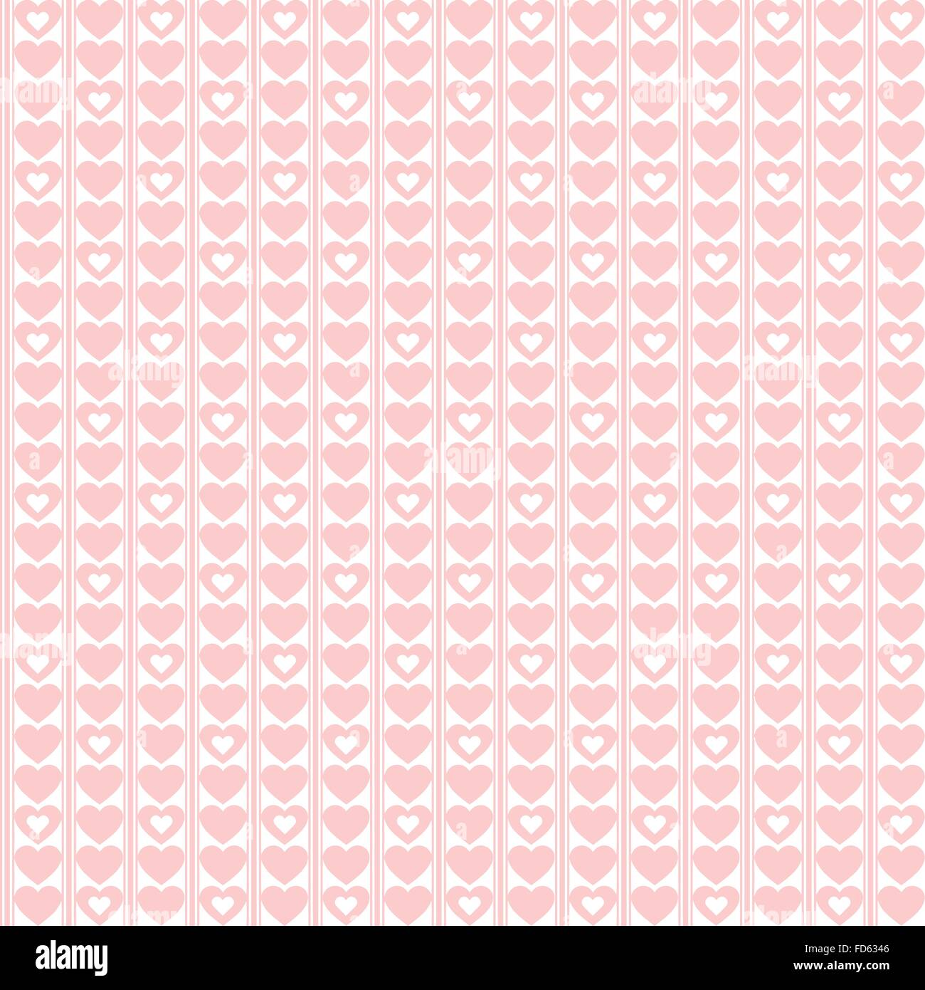 Background of seamless hearts pattern Stock Vector Image & Art - Alamy